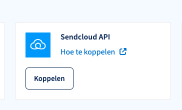 Sendcloud koppelen – Deskflow